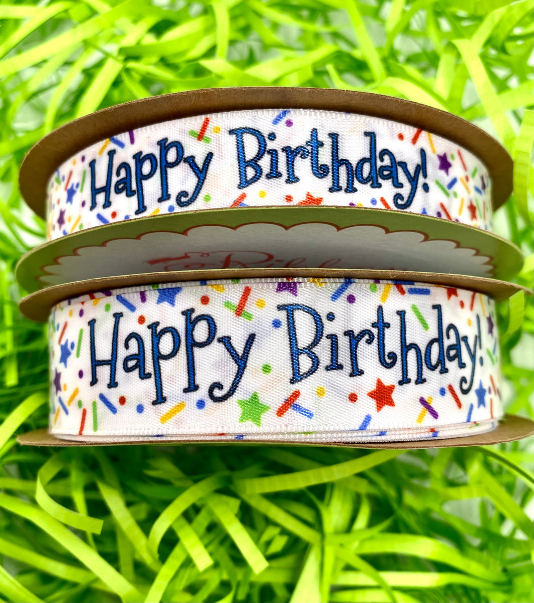 Birthday Ribbon | Gift and Birthday Party Ribbon