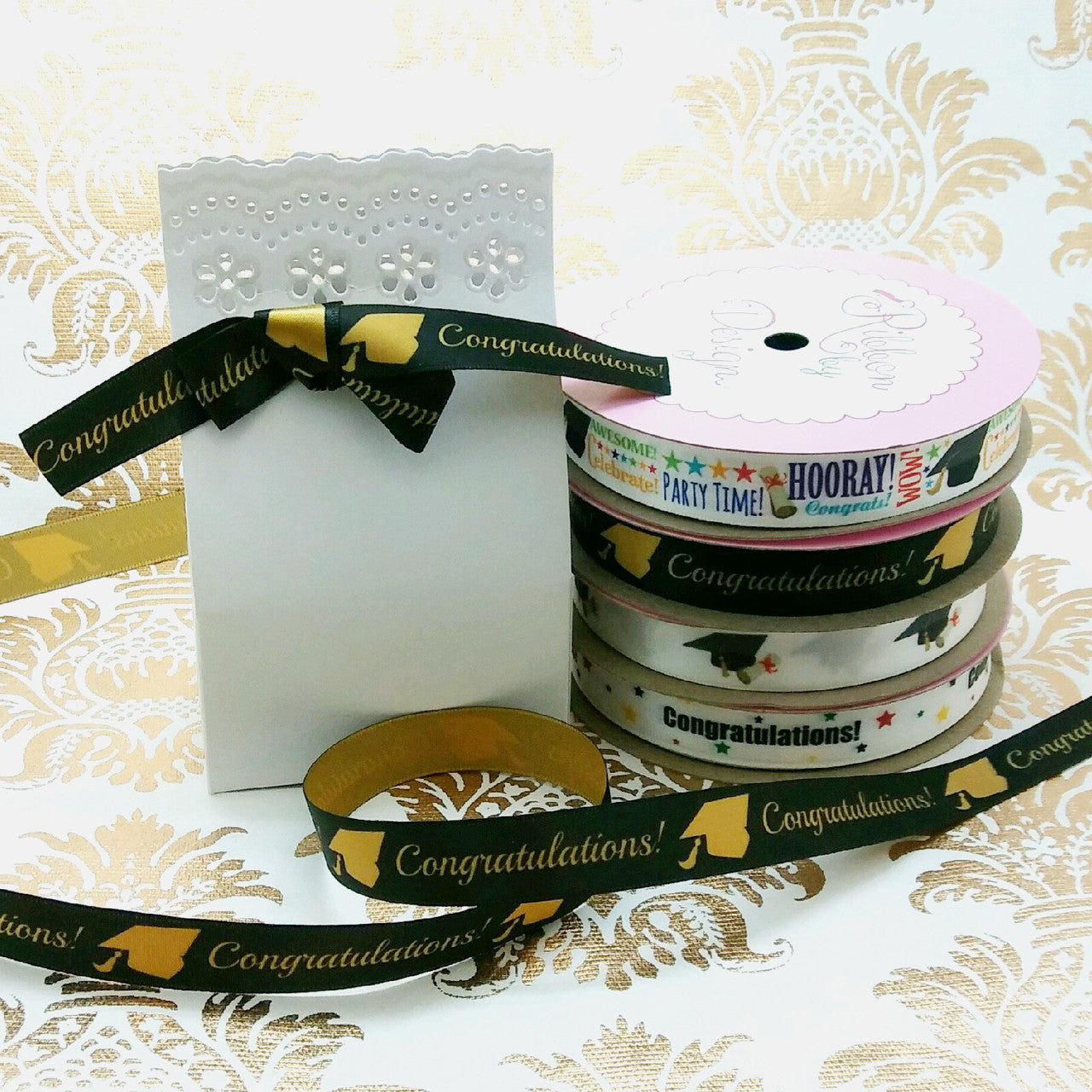 Congratulations Ribbon | Congrats Ribbon | Ribbon By Design