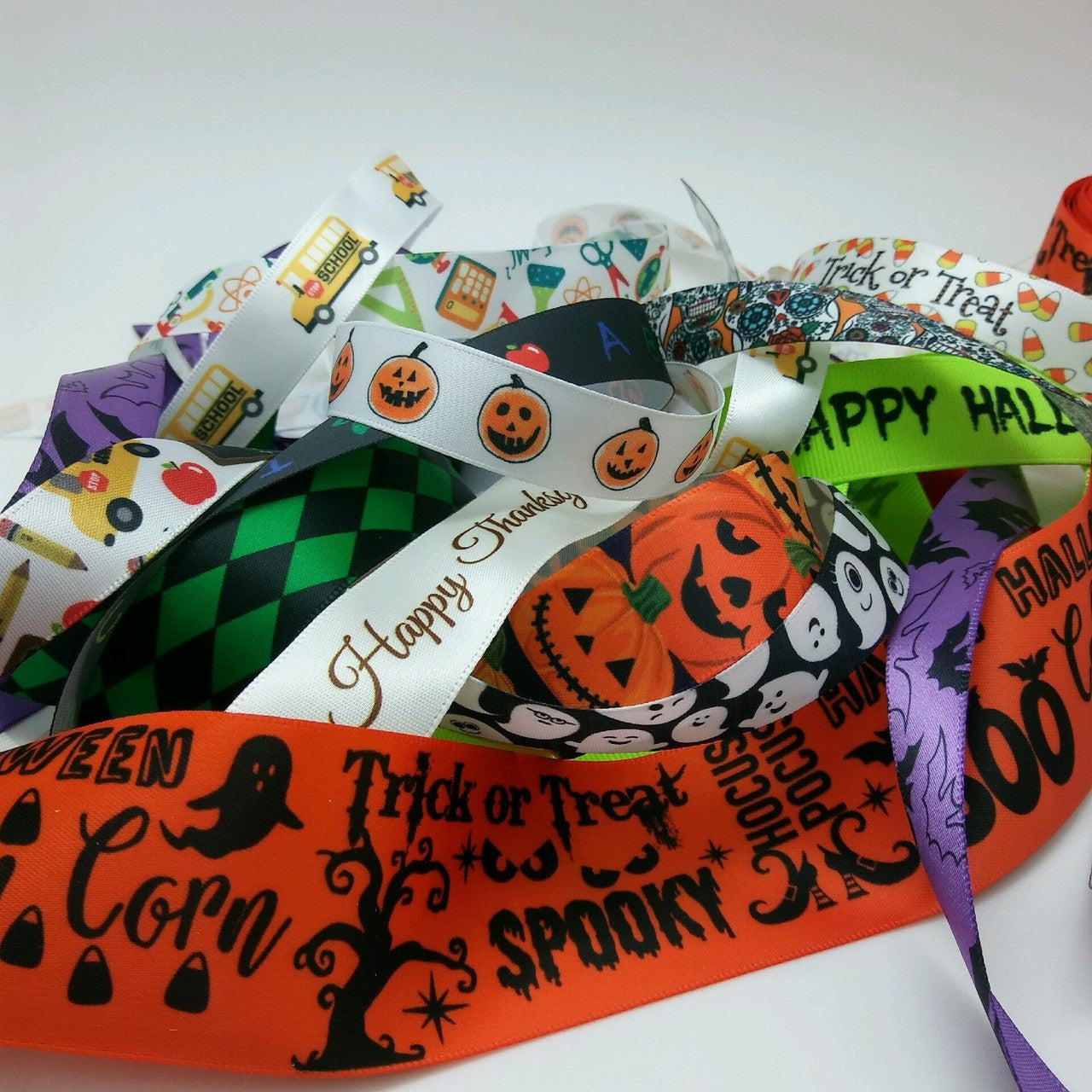 Fall Grab Bag Ribbon, 20 Yards